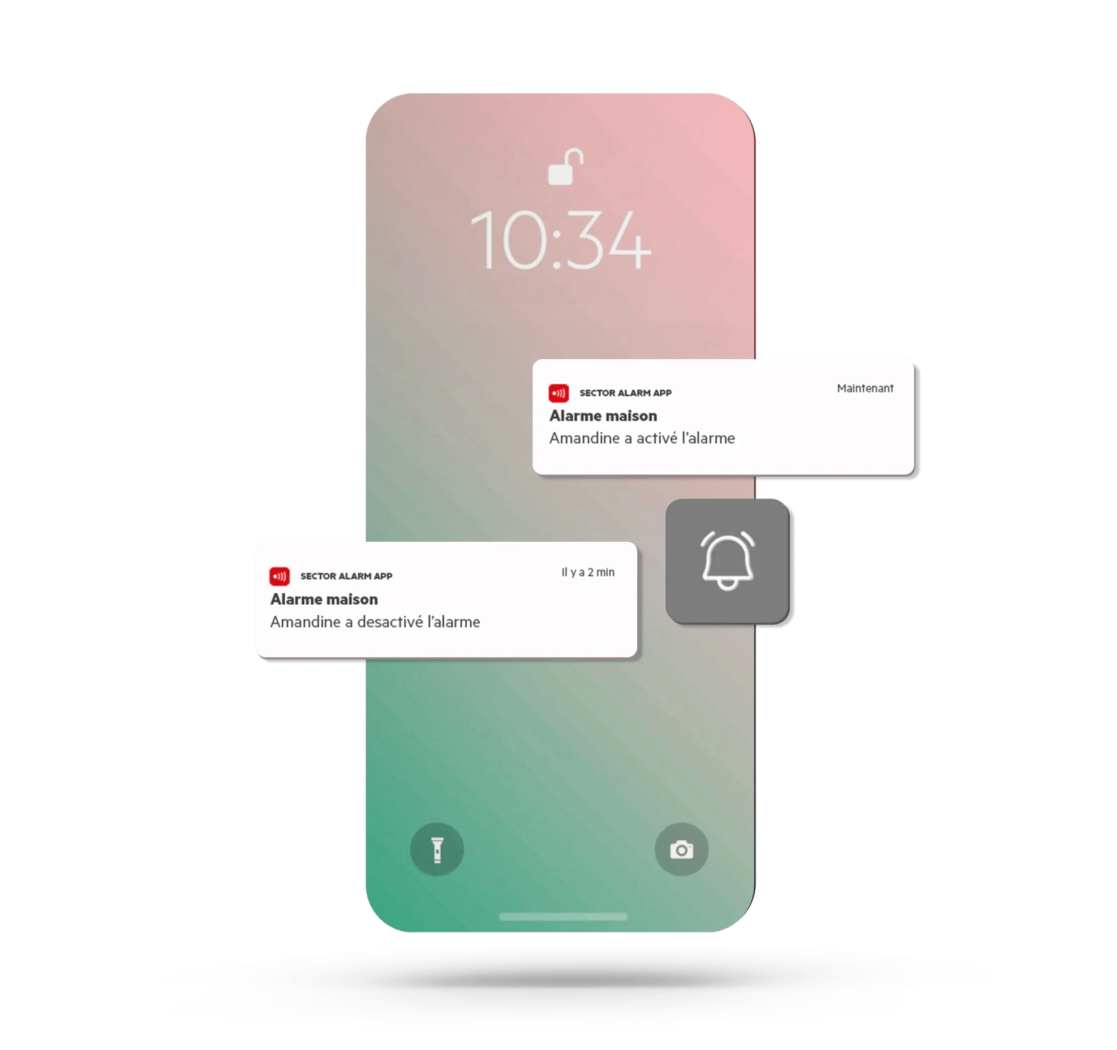 Application Sector Alarm - contrôlez votre maison | Sector Alarm